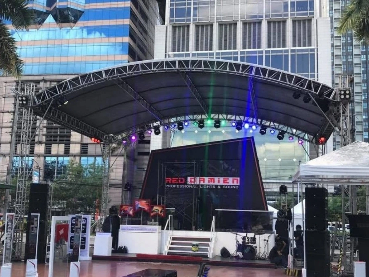 Arc Roof for Rental Companies | Fast & Durable Stage Truss
